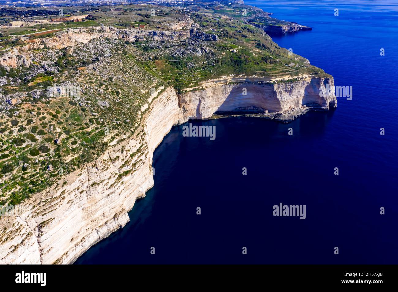 Malta Aerial Photos | Luftbilder von Malta Stock Photo - Alamy