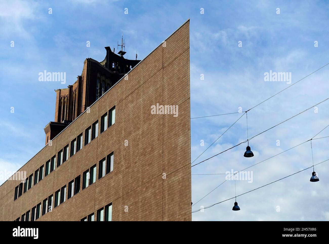 Borsigturm in Berlin, First tower block in Berlin, Germany Stock Photo ...