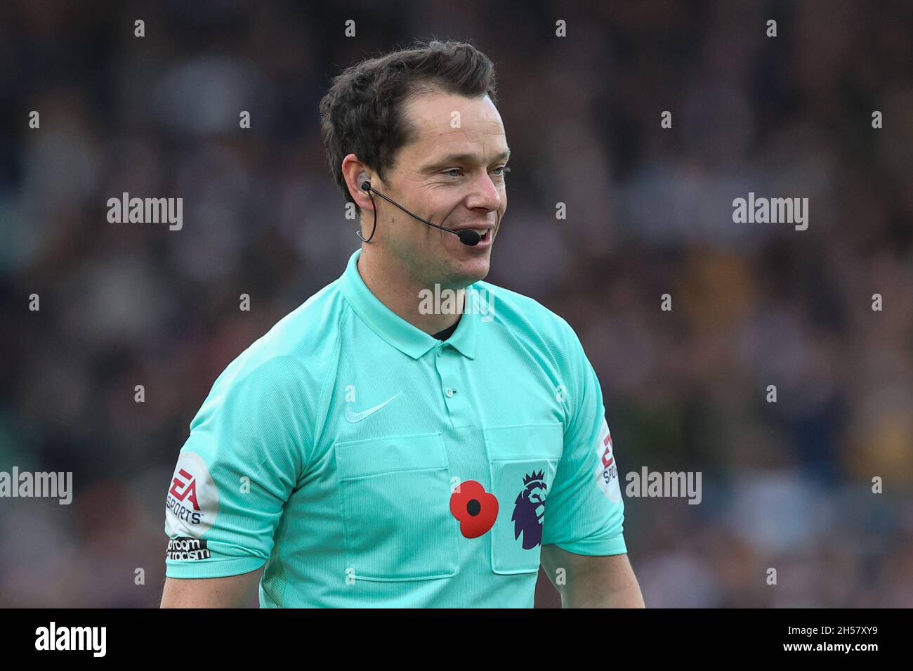 Referee Darren England during the game Stock Photo - Alamy