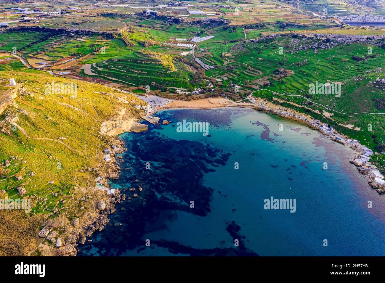 Malta Aerial Photos | Luftbilder von Malta Stock Photo - Alamy