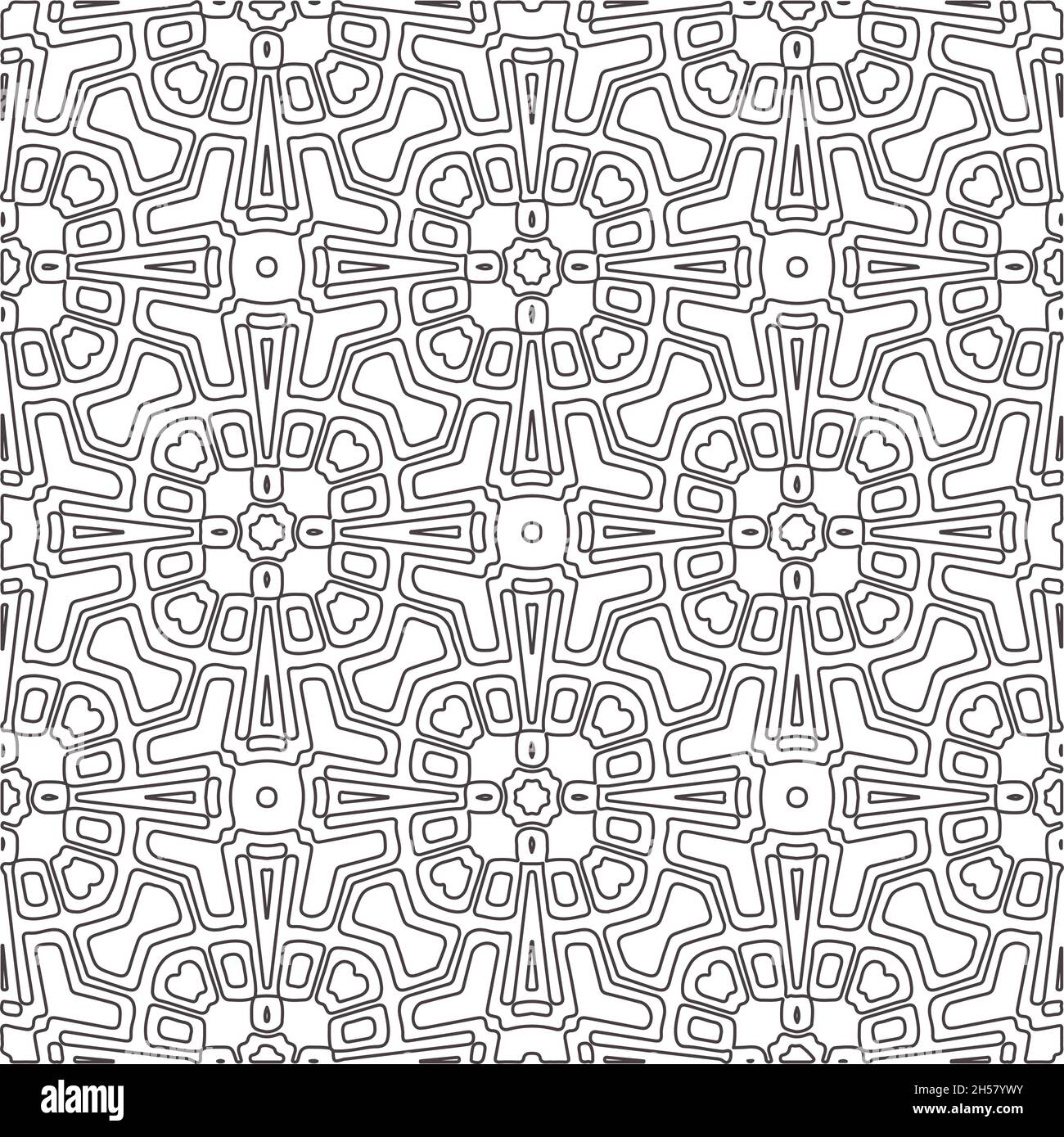 Tessellation Coloring Pages Geometry