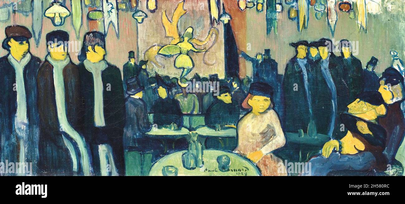 Émile Bernard artwork entitled Le Tabarin ou Cabaret à Paris or At Le ...