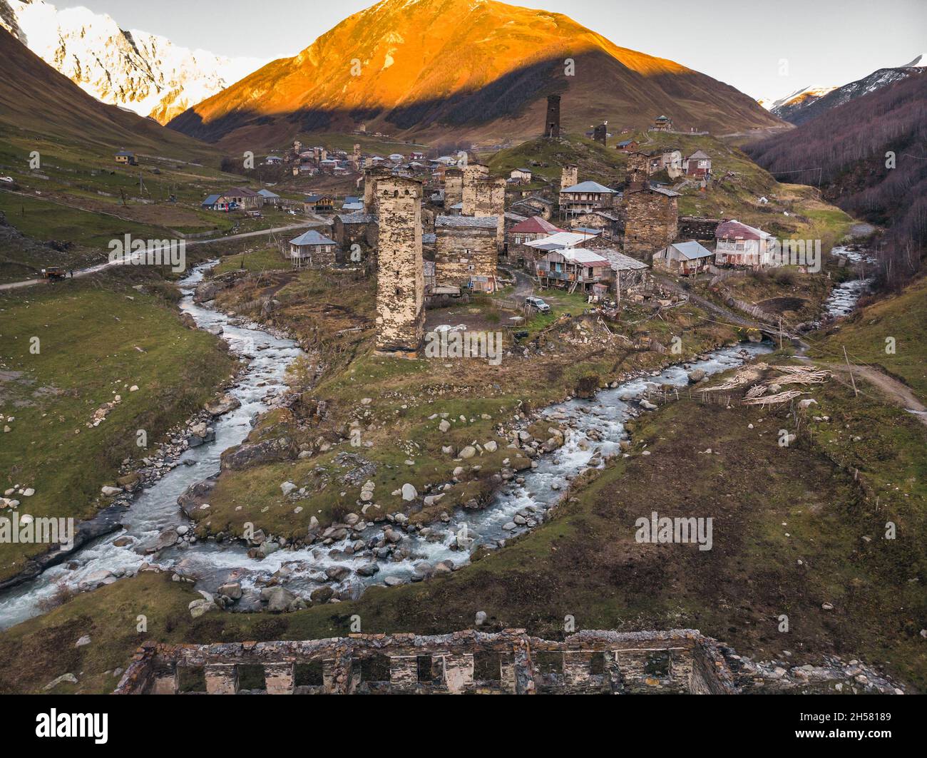 Georgia drone views Stock Photo - Alamy