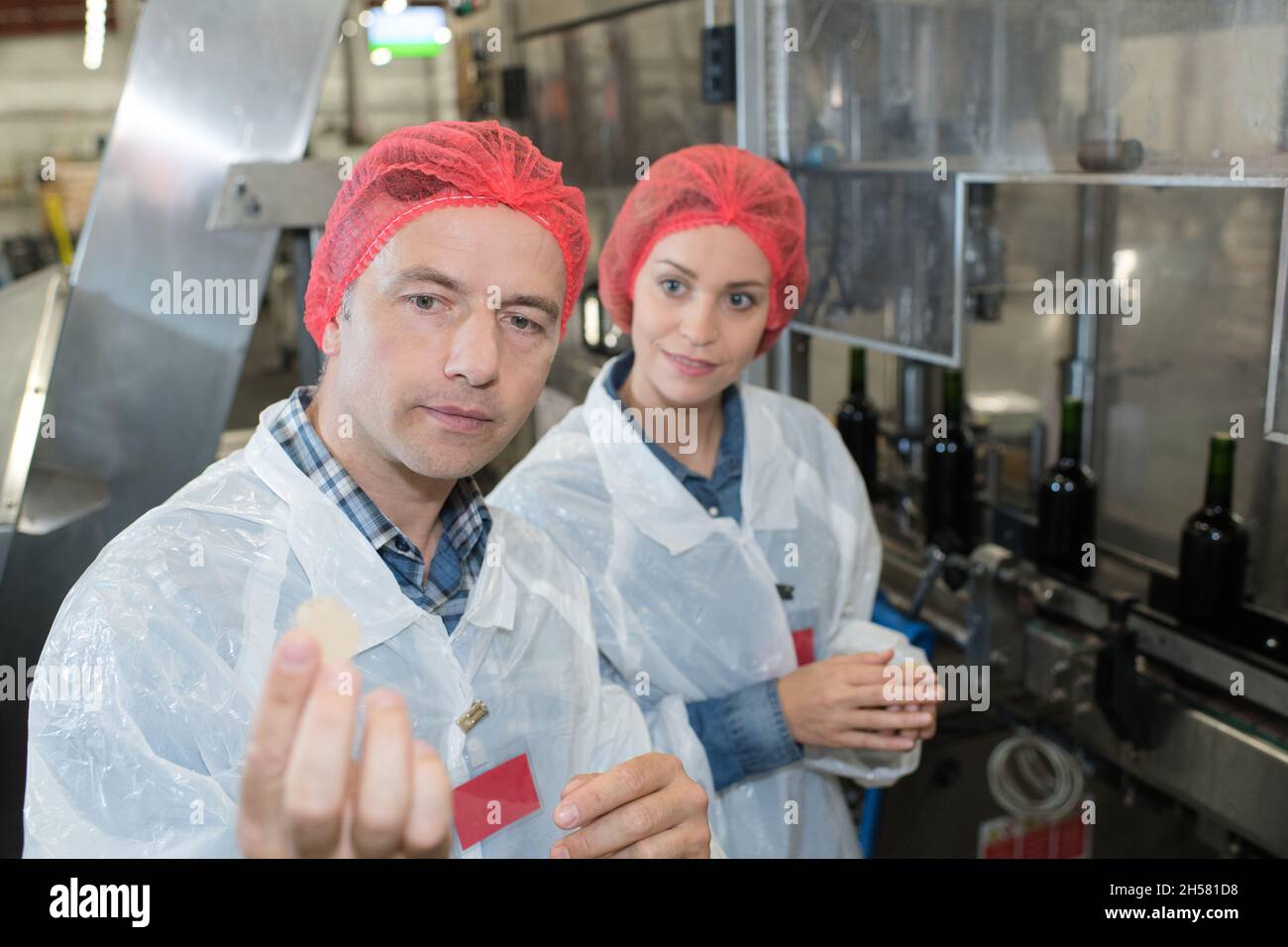 portrait of workers in factory Stock Photo - Alamy