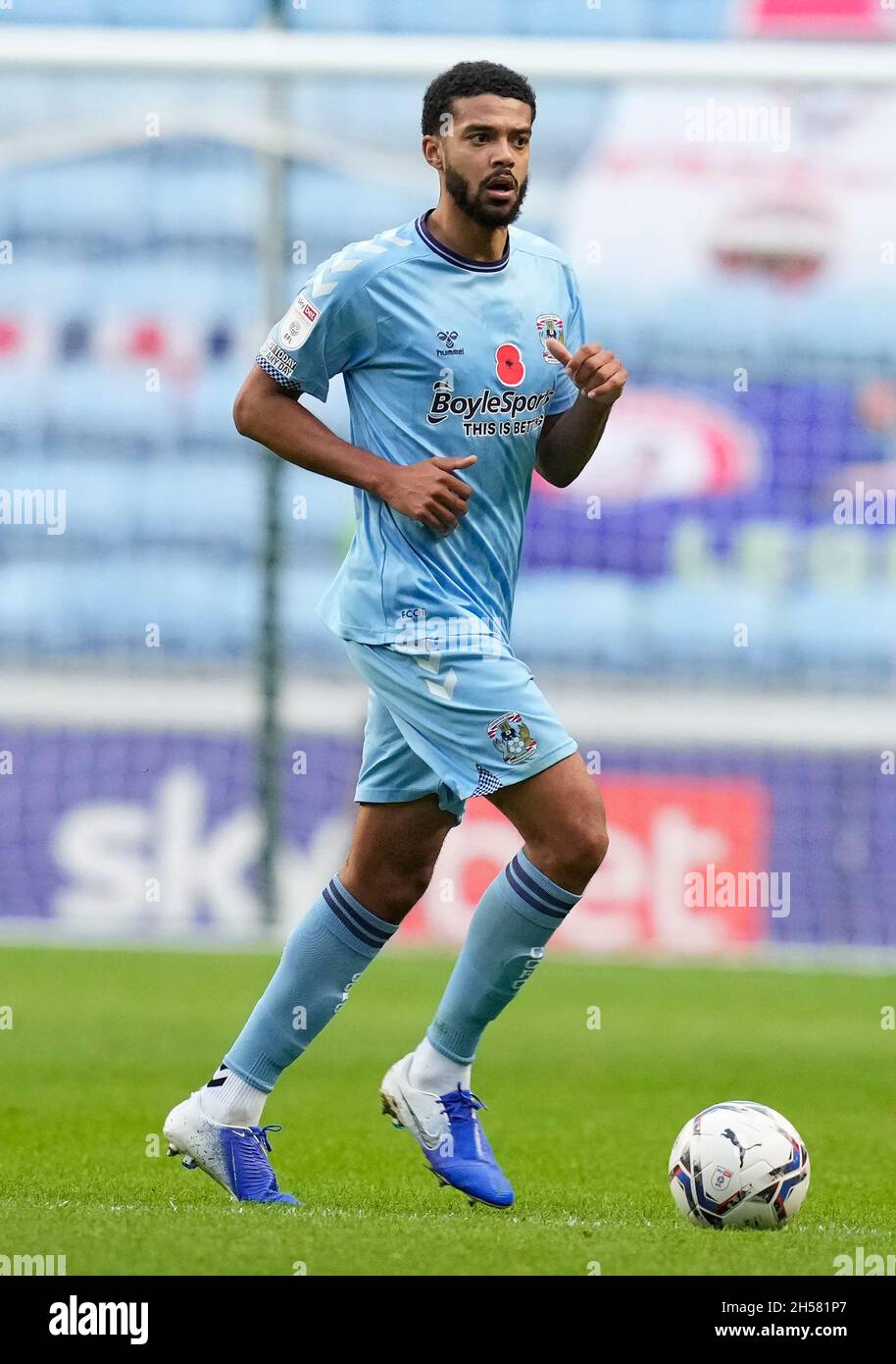 Coventry, England, 6th November 2021. Jake Clarke-Salter of Coventry ...