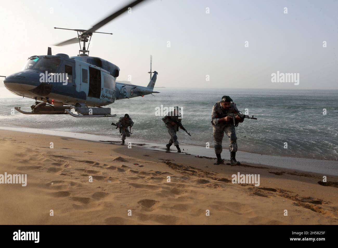 MAKRAN, Tehran, Iran. 7th Nov, 2021. A handout photo made available by ...
