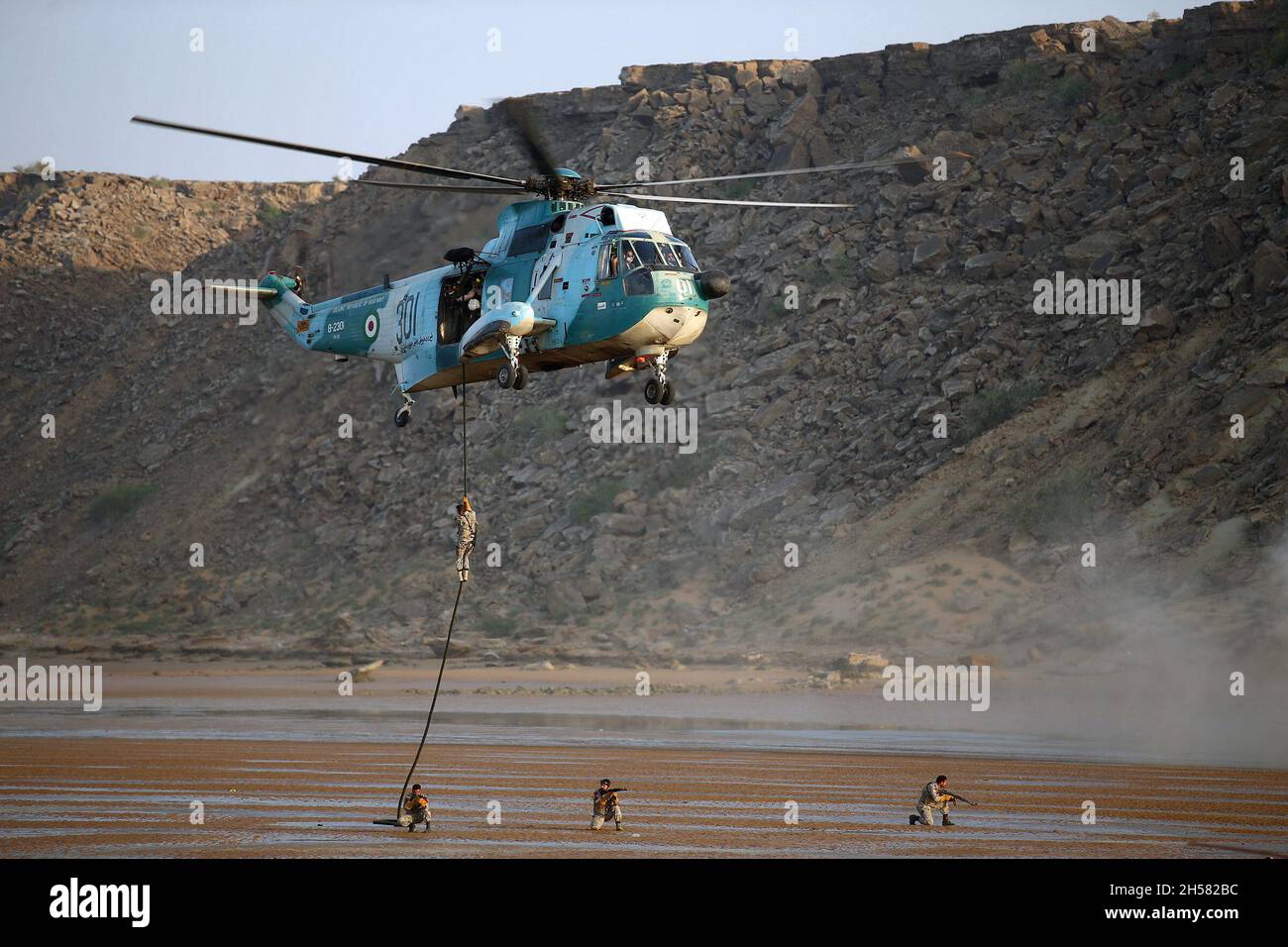 MAKRAN, Tehran, Iran. 7th Nov, 2021. A handout photo made available by ...
