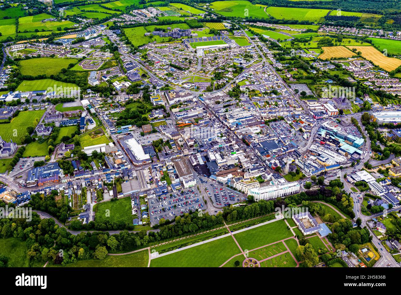 Killarney aerial hi-res stock photography and images - Alamy
