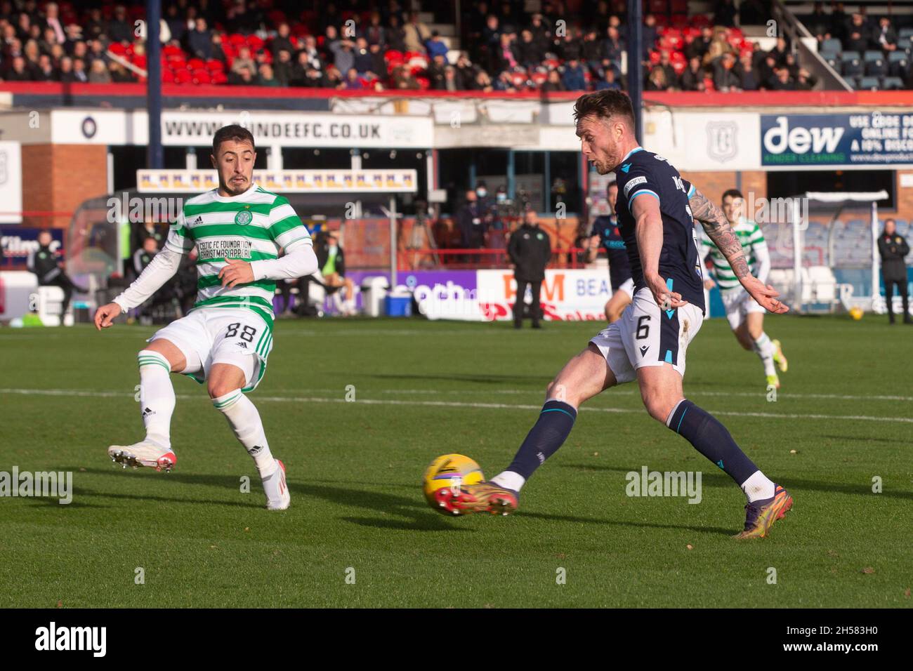 Dundee, Scotland, UK. 7th November 2021; Dens Park, Dundee, Scotland ...