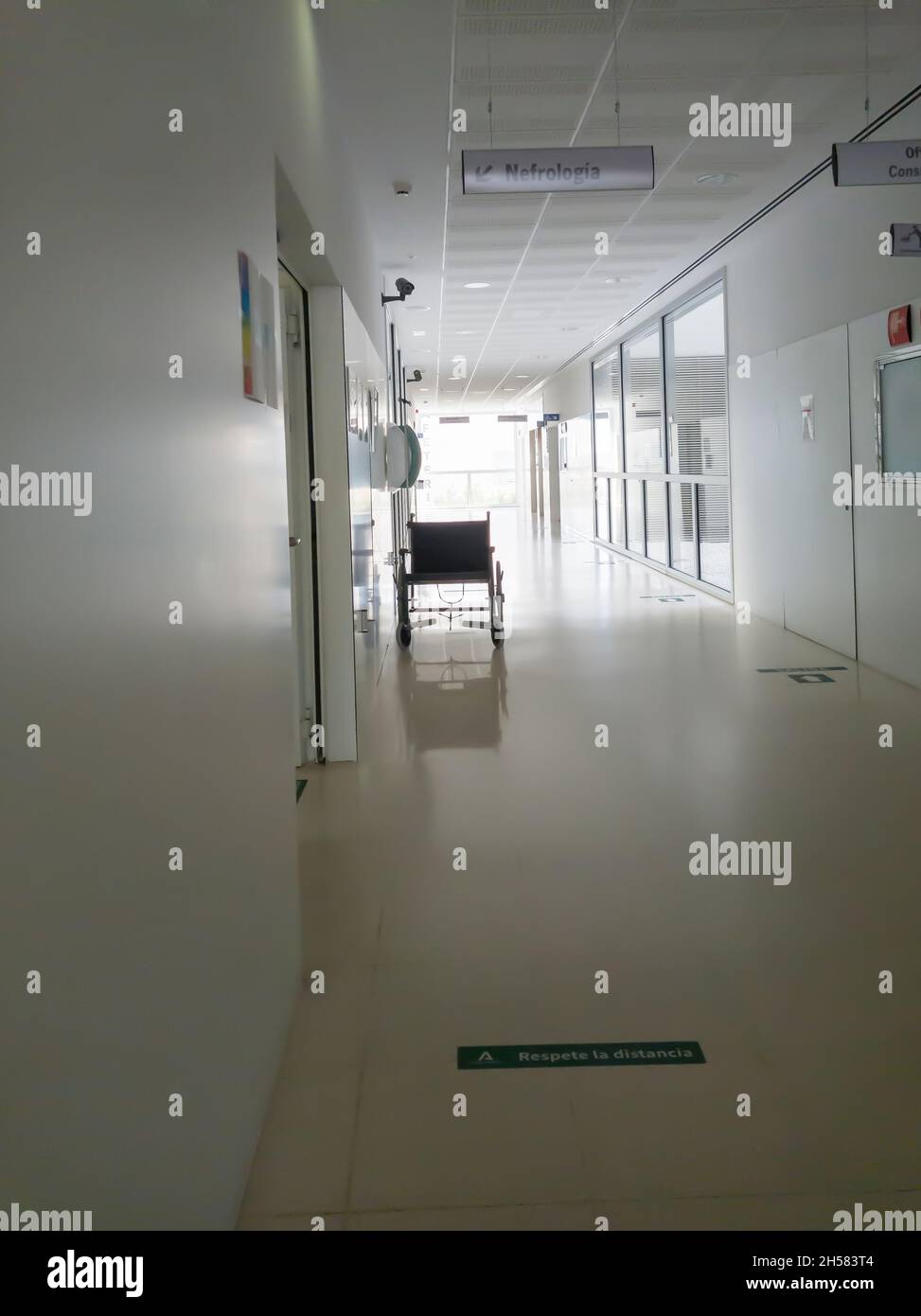 Corridor chair hi-res stock photography and images - Alamy