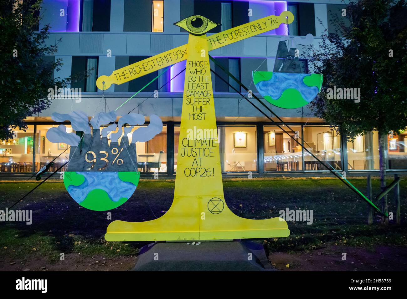 Cop26 logo hi-res stock photography and images - Alamy