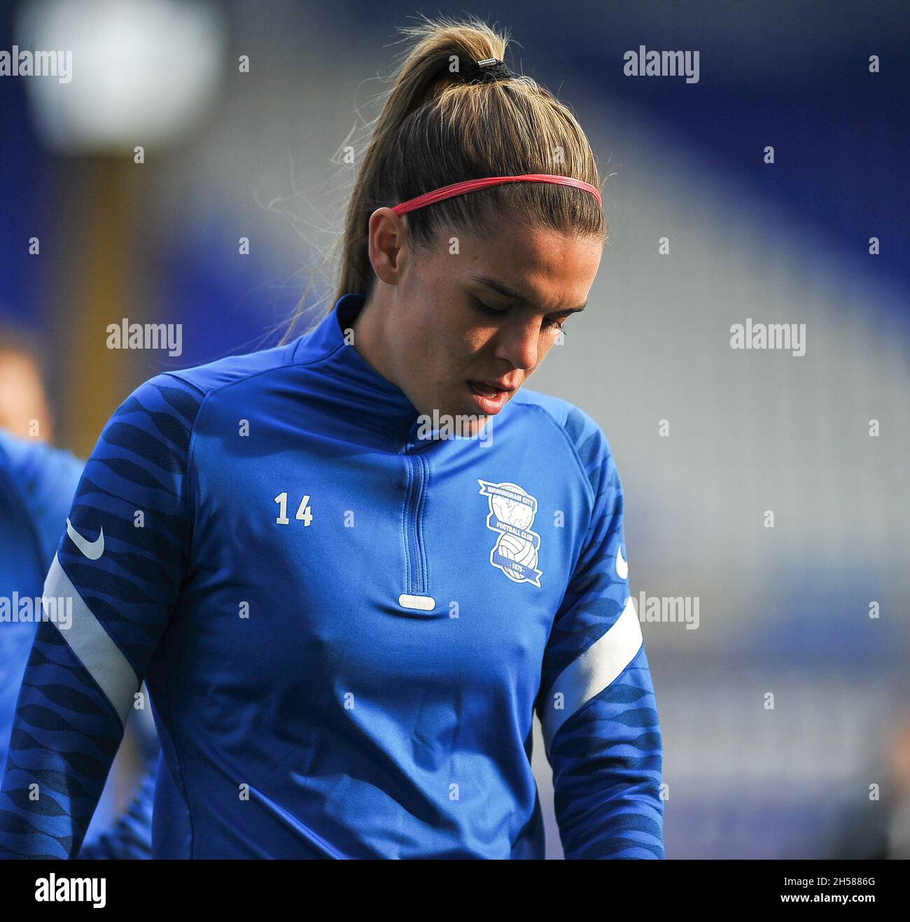 Jamie Finn (Birmingham City no.14) During the Womens Super League game ...