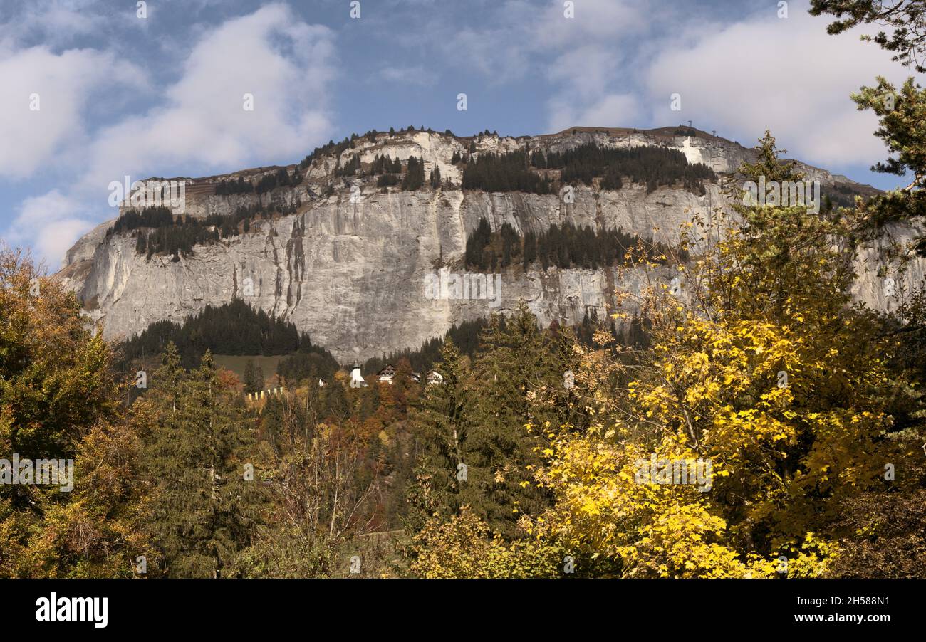Peak near Flims, Grisons Stock Photo - Alamy