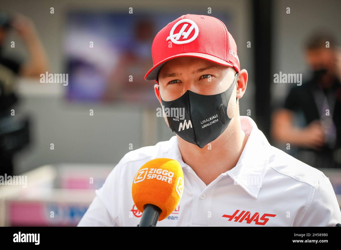 Mexico City, Mexico. 4th Nov, 2021. # 9 Nikita Mazepin (RUS, Haas F1 ...