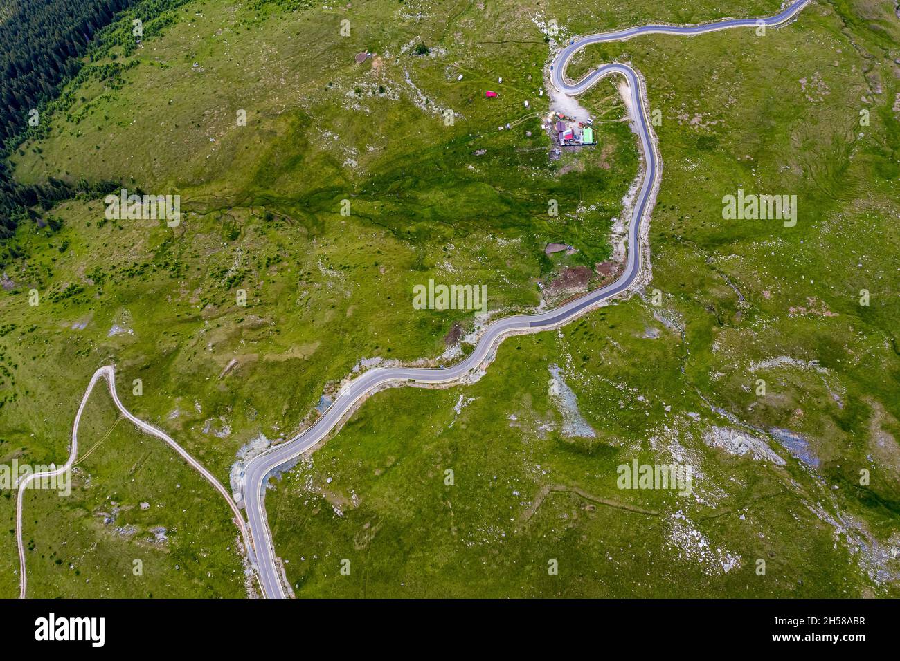 Transalpina in Romania from above | Die Transalpina in Rumänien aus der ...