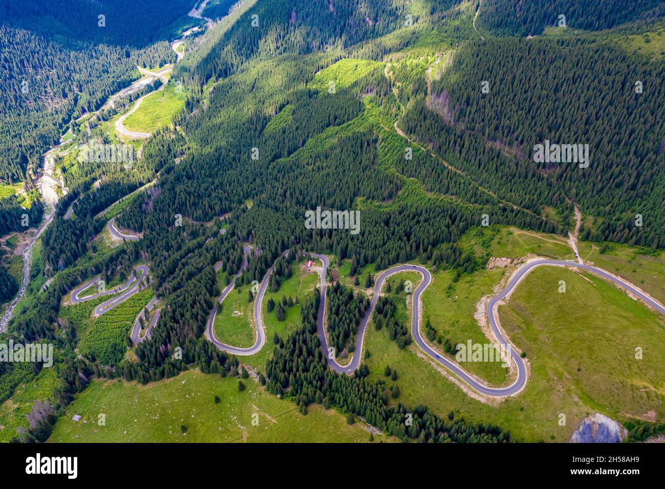 Transalpina in Romania from above | Die Transalpina in Rumänien aus der ...