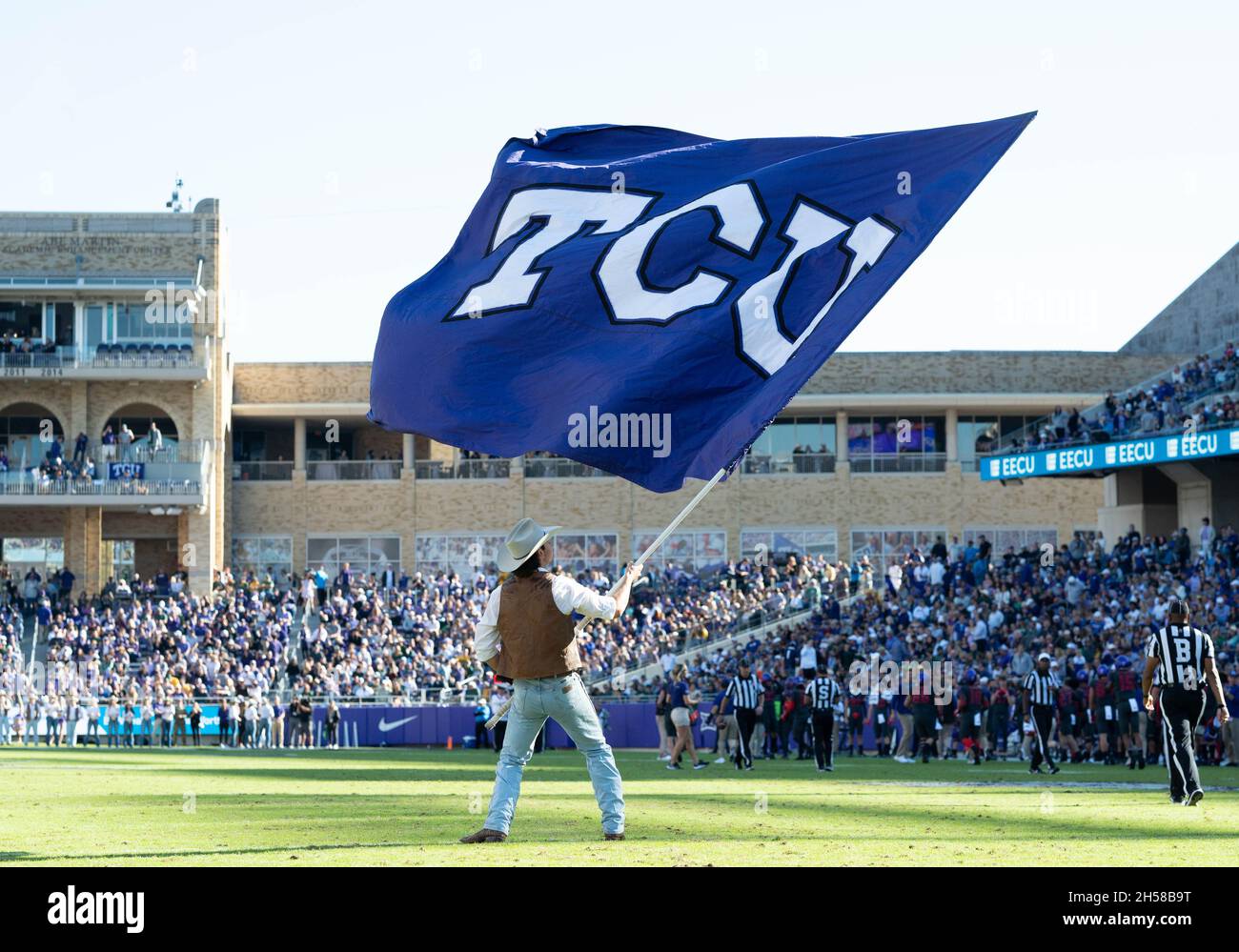 Tcu flag hi-res stock photography and images - Alamy