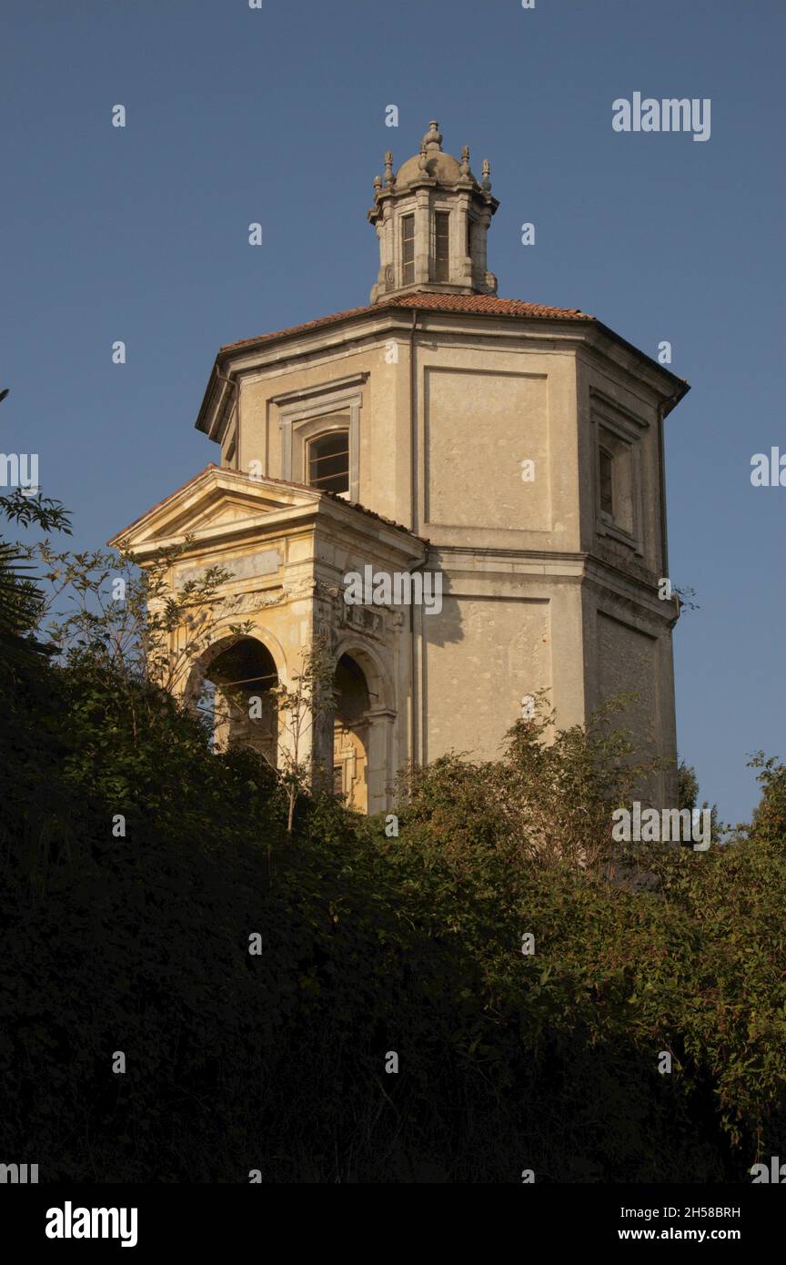 Cappella Sacro Monte di Arona, Piemonte Stock Photo - Alamy