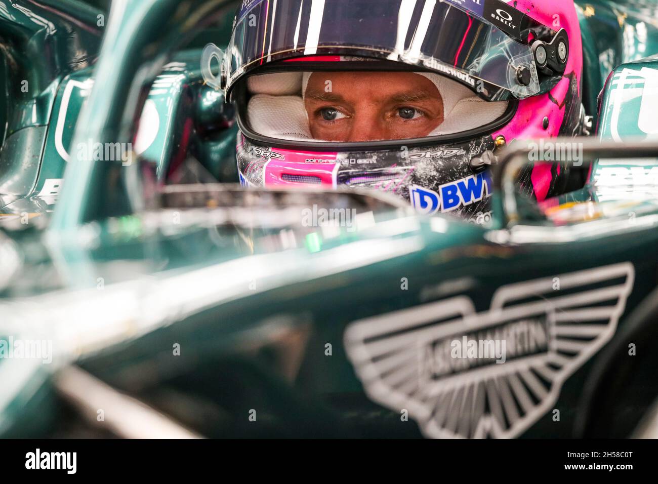Mexico City, Mexico. 6th Nov, 2021. # 5 Sebastian Vettel (GER, Aston Martin Cognizant F1 Team ...