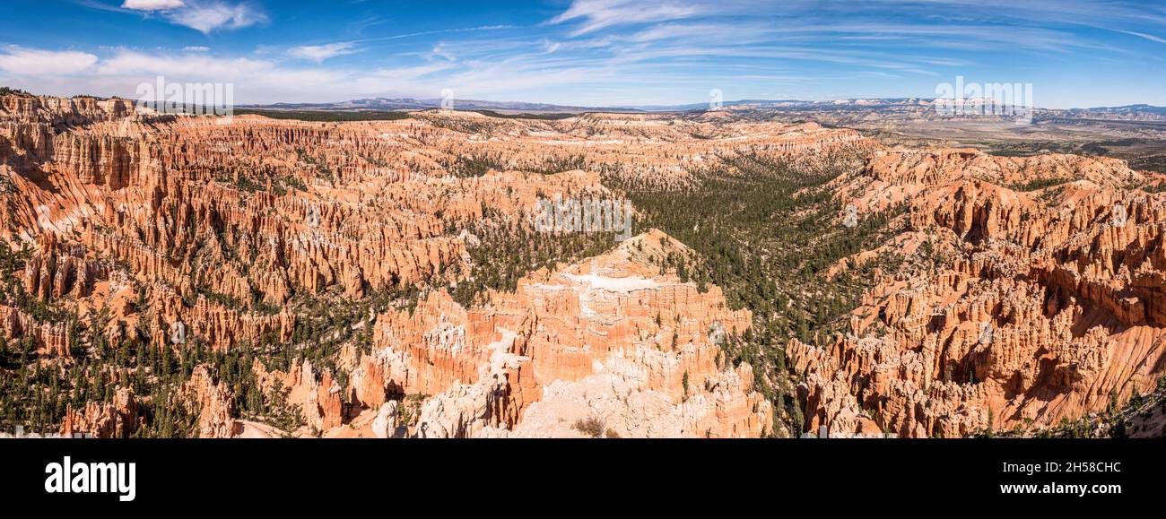 Famous Bryce Canyon from Inspiration Point, Utah, USA Stock Photo - Alamy