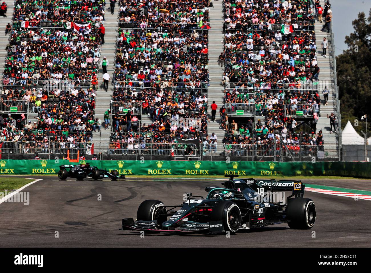 Mexico City, Mexico. 07th Nov, 2021. Lance Stroll (CDN) Aston Martin F1 ...