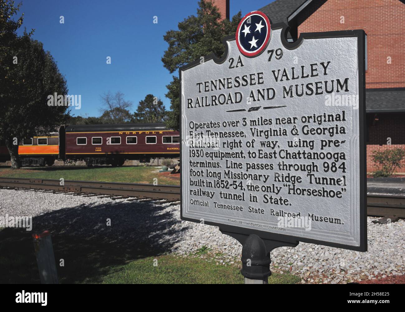 Tennessee Valley Railroad and Museum Stock Photo - Alamy