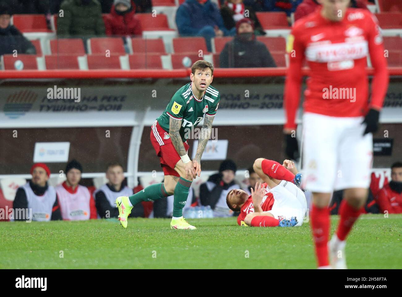 MOSCOW, RUSSIA, NOVEMBER 7, 2021. The 2021/22 Russian Football Premier ...