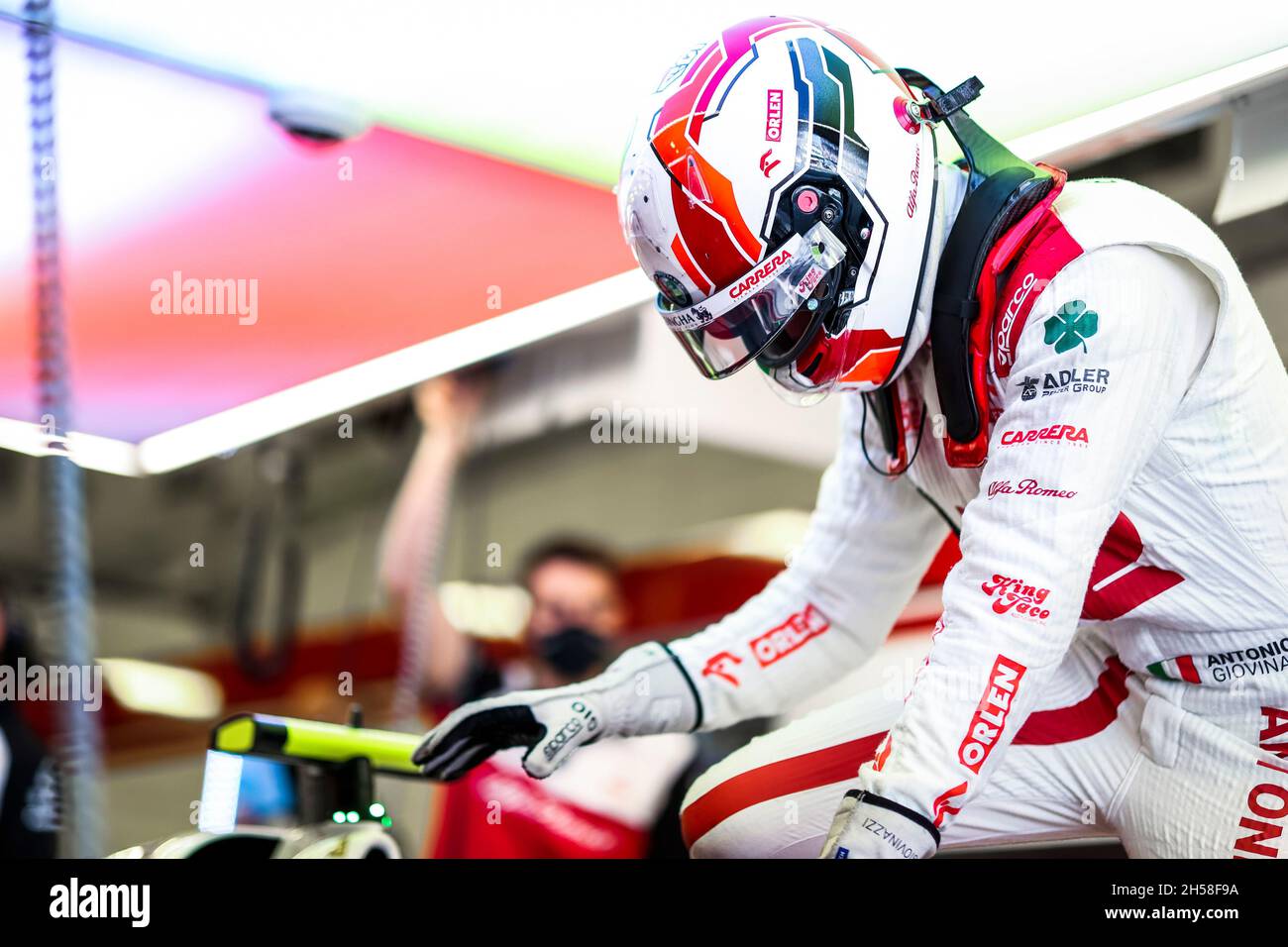 Mexico City, Mexico. 6th Nov, 2021. # 99 Antonio Giovinazzi (ITA, Alfa ...