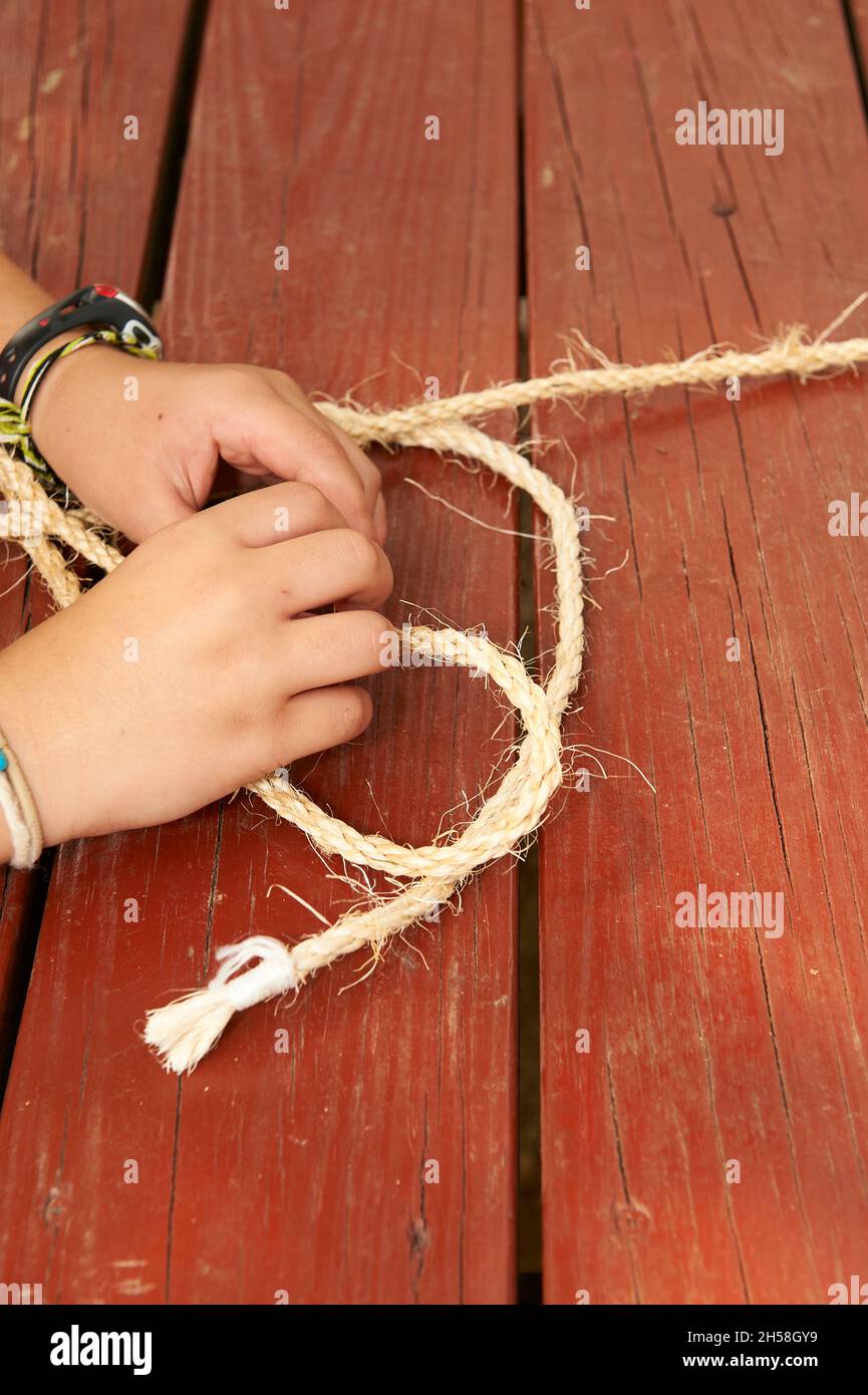 Tying cable hi-res stock photography and images - Alamy