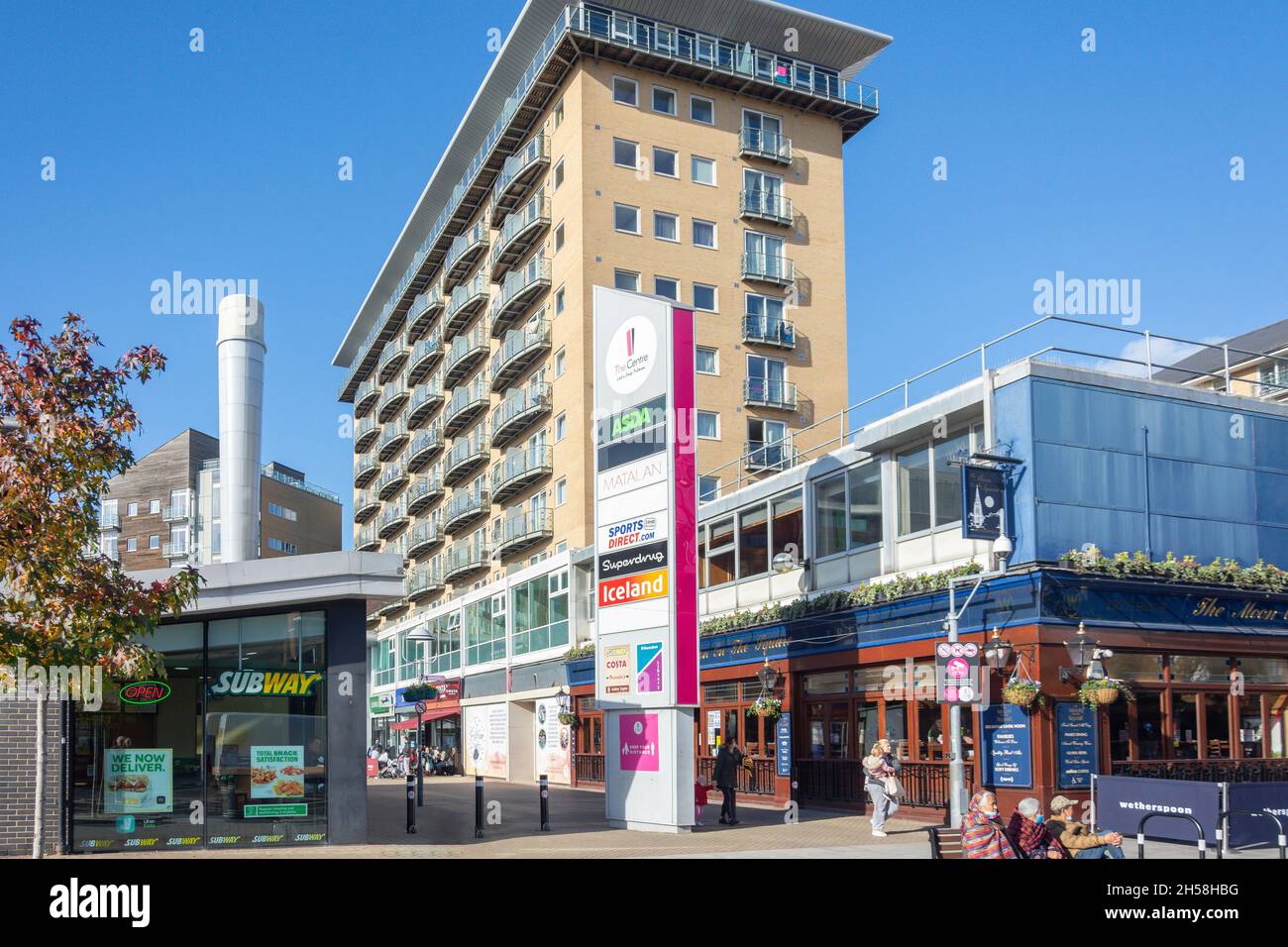 Feltham town centre hi-res stock photography and images - Alamy