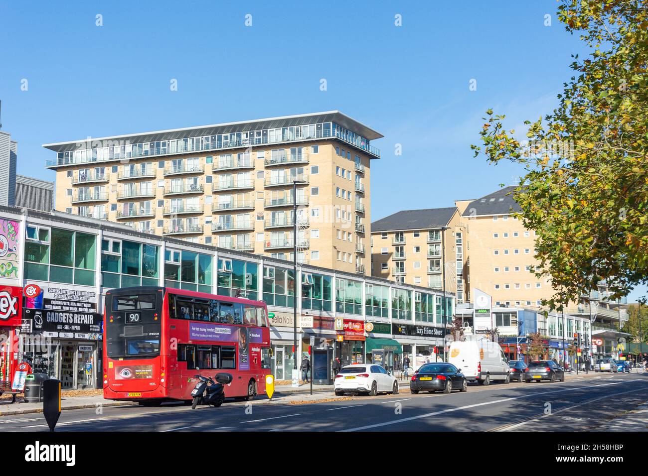 High street feltham london borough hi-res stock photography and images ...