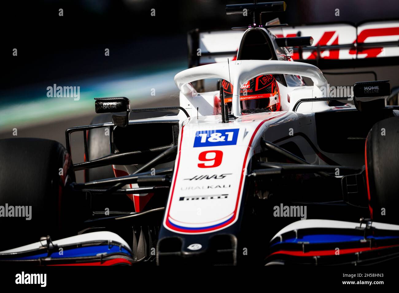 Mexico City, Mexico. 6th Nov, 2021. # 9 Nikita Mazepin (RUS, Haas F1 ...