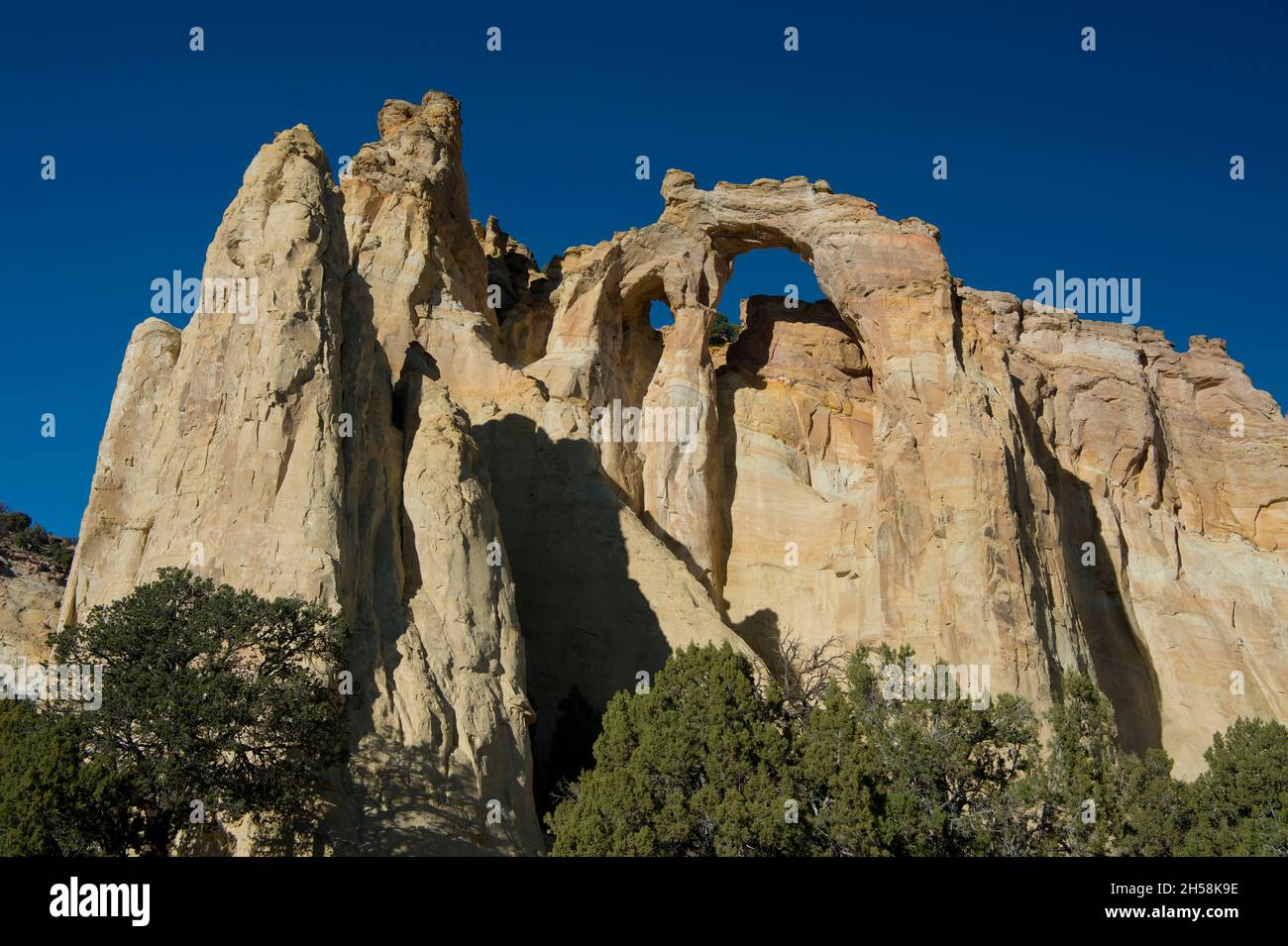Grosvenor Arch near Kodachrome Basin State Park, Utah Stock Photo - Alamy