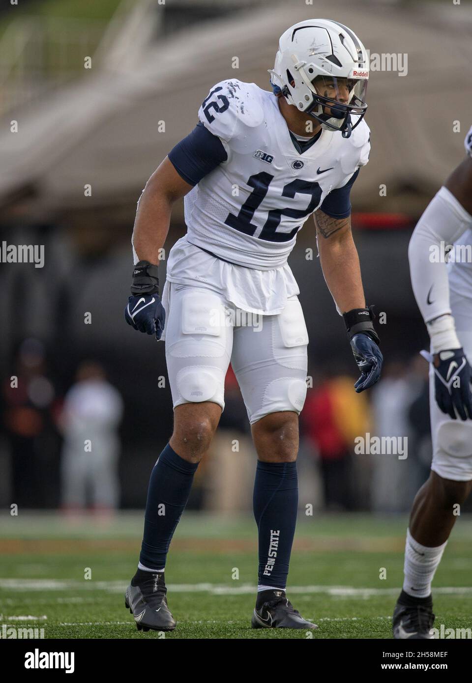November 6, 2021: Penn State Nittany Lions linebacker Brandon Smith (12 ...
