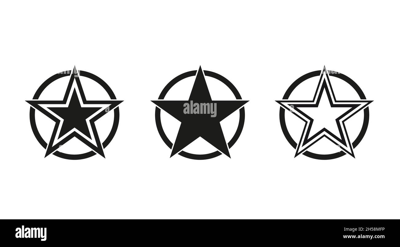 Army Star Logo Vector