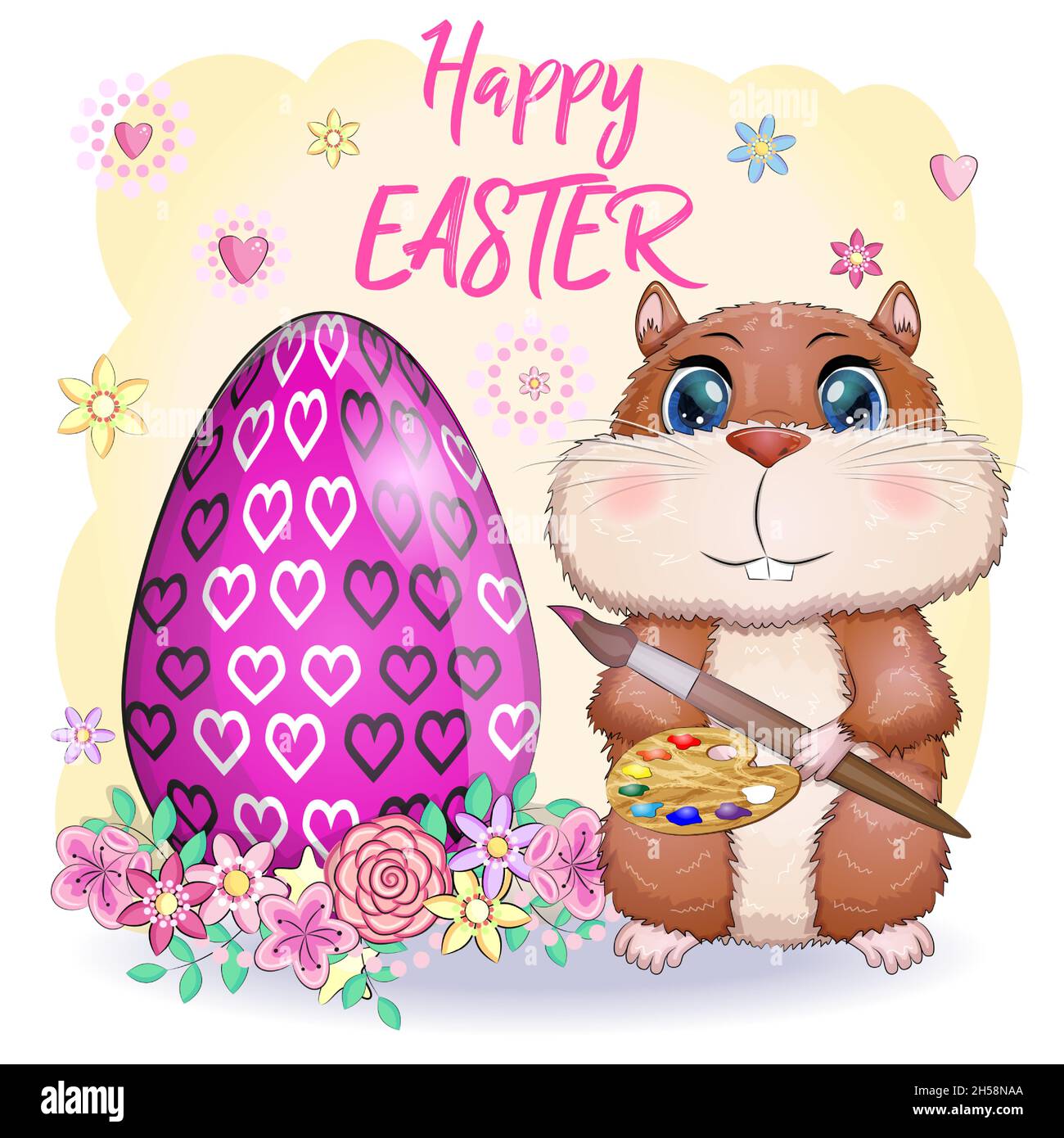 Holding golden egg Stock Vector Images - Alamy