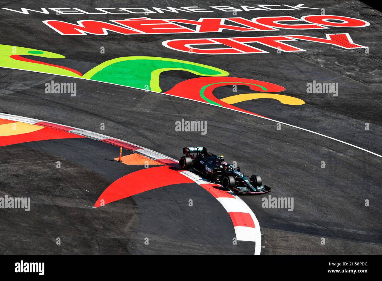 Mexico City, Mexico. 07th Nov, 2021. Sebastian Vettel (GER) Aston ...