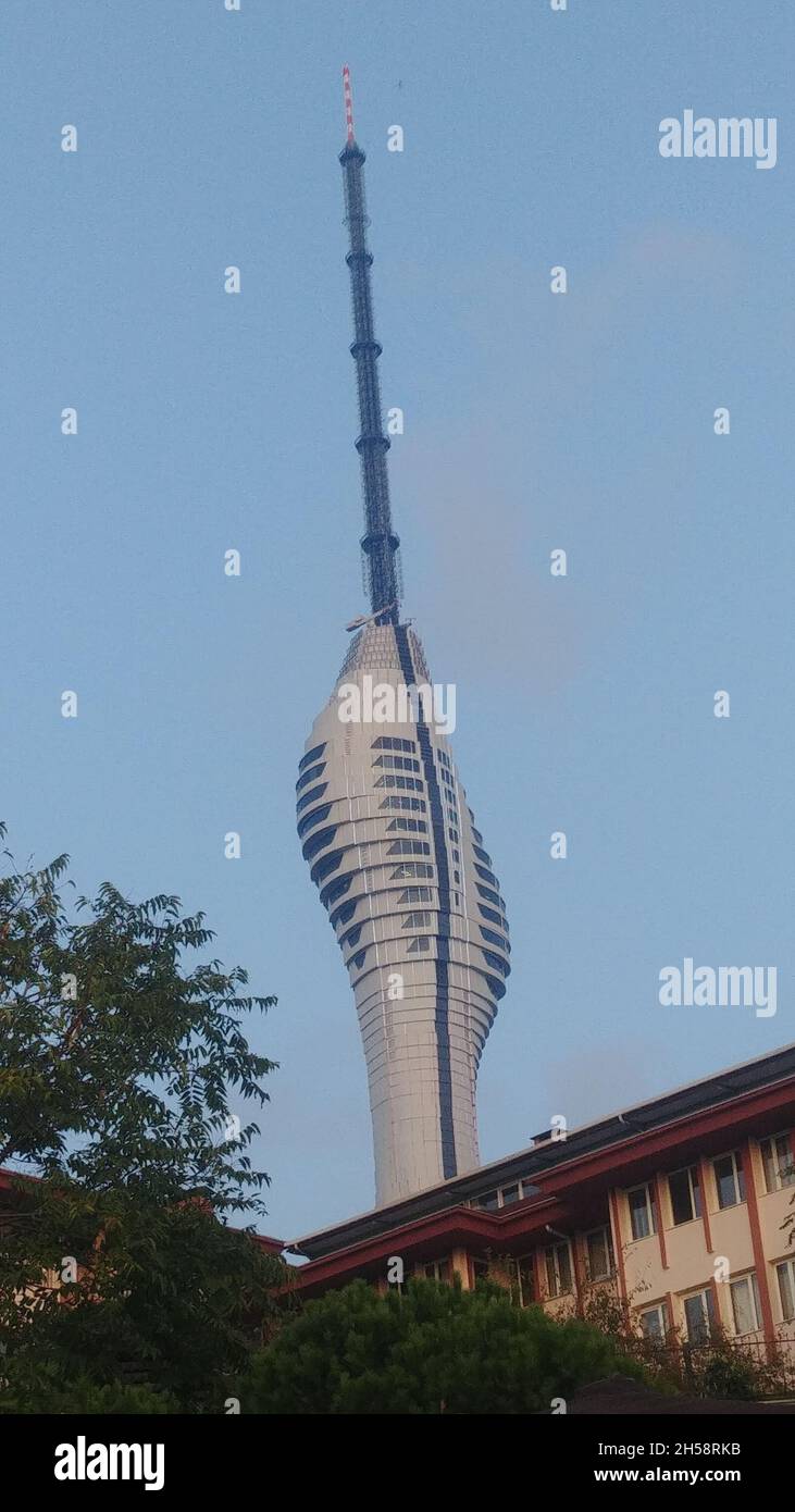 Istanbul Camlica Tower Stock Photo - Alamy