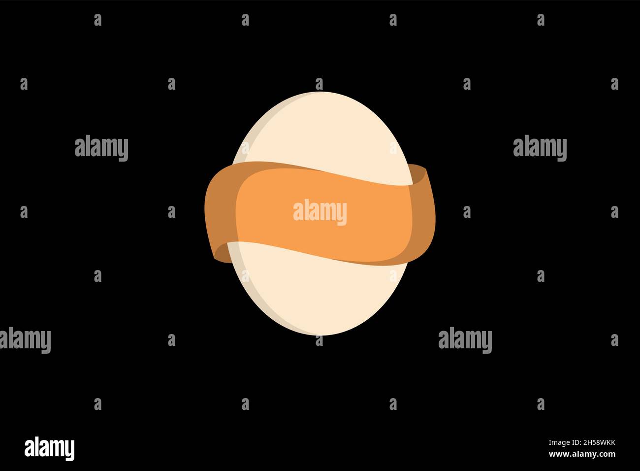 Egg shell vector vectors hi-res stock photography and images - Alamy