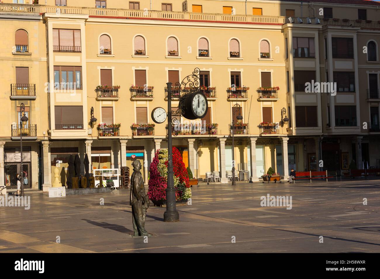 streets of the city of Leon in the region of Castilla-Leon, Spain Stock ...