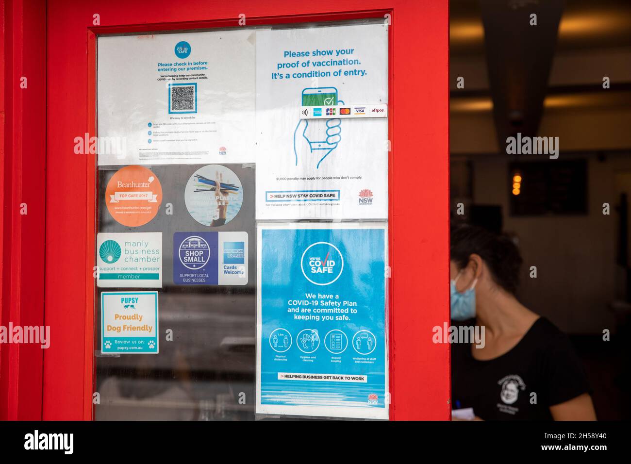 Australia, covid 19 cafe entry requirements of show vaccination and ...