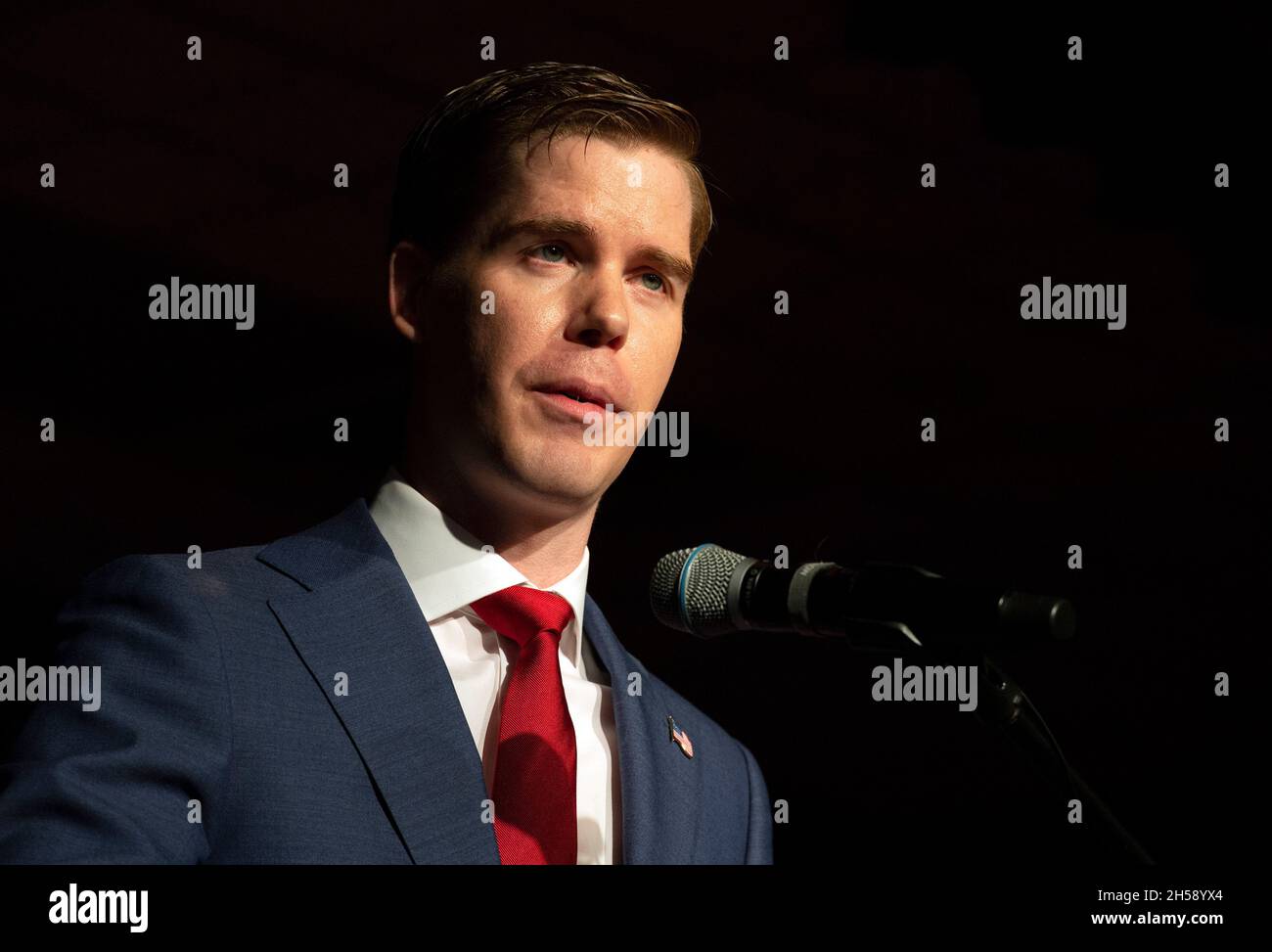 Marietta, Georgia, USA. 6th Nov, 2021. Jake Evans, Congressional ...