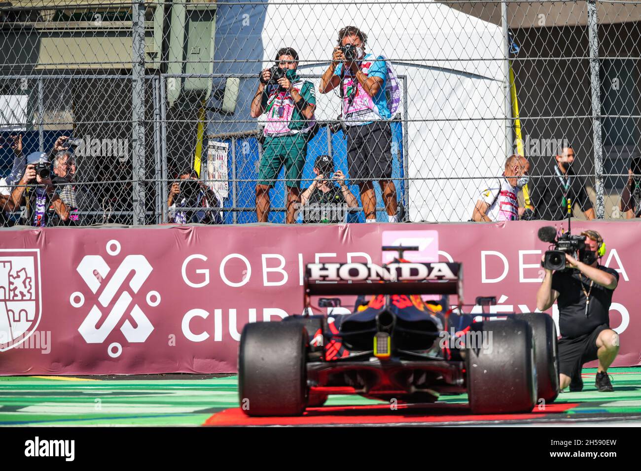 during the Formula 1 Gran Premio De La Ciudad De Mexico 2021, Mexico ...