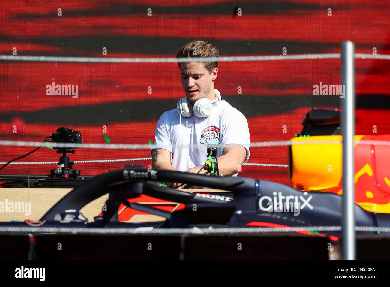 DJ Kygo on the podium during the Formula 1 Gran Premio De La Ciudad De ...