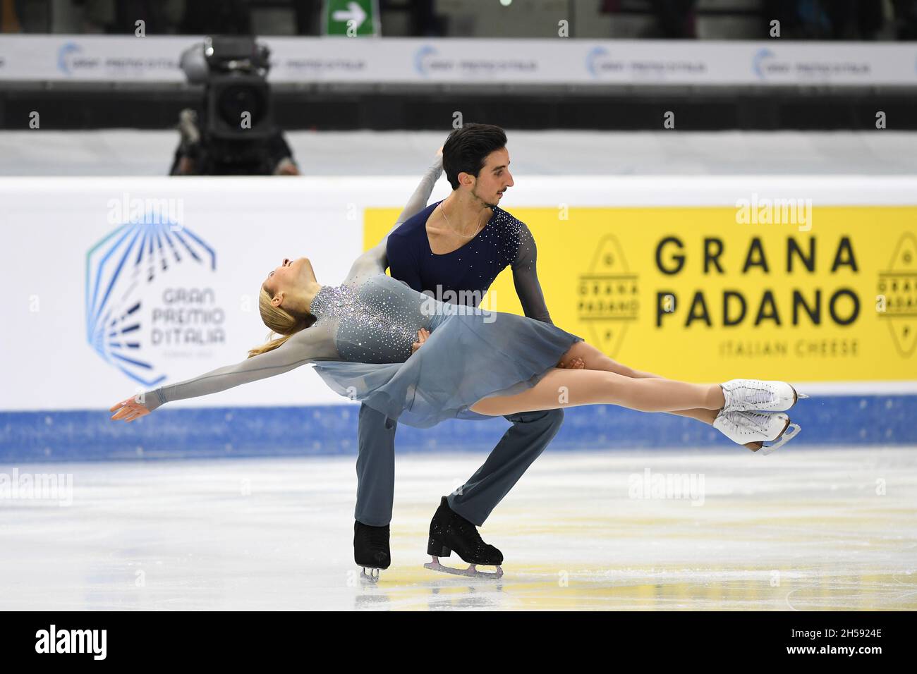 Carolina MOSCHENI & Francesco FIORETTI, Italy, during Ice Dance, Free ...