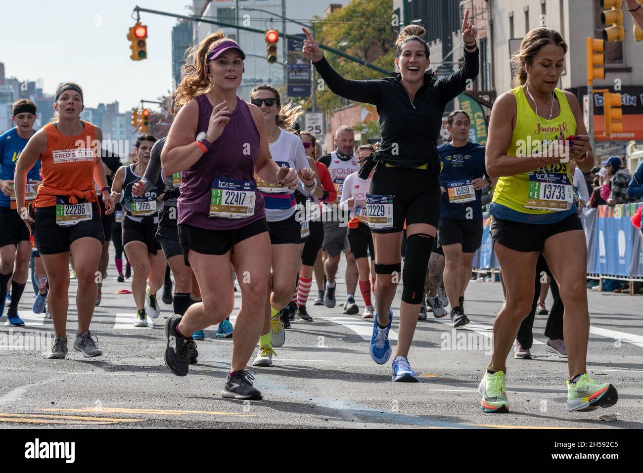About 33,000 runners participated in the 50th TSC New York City ...