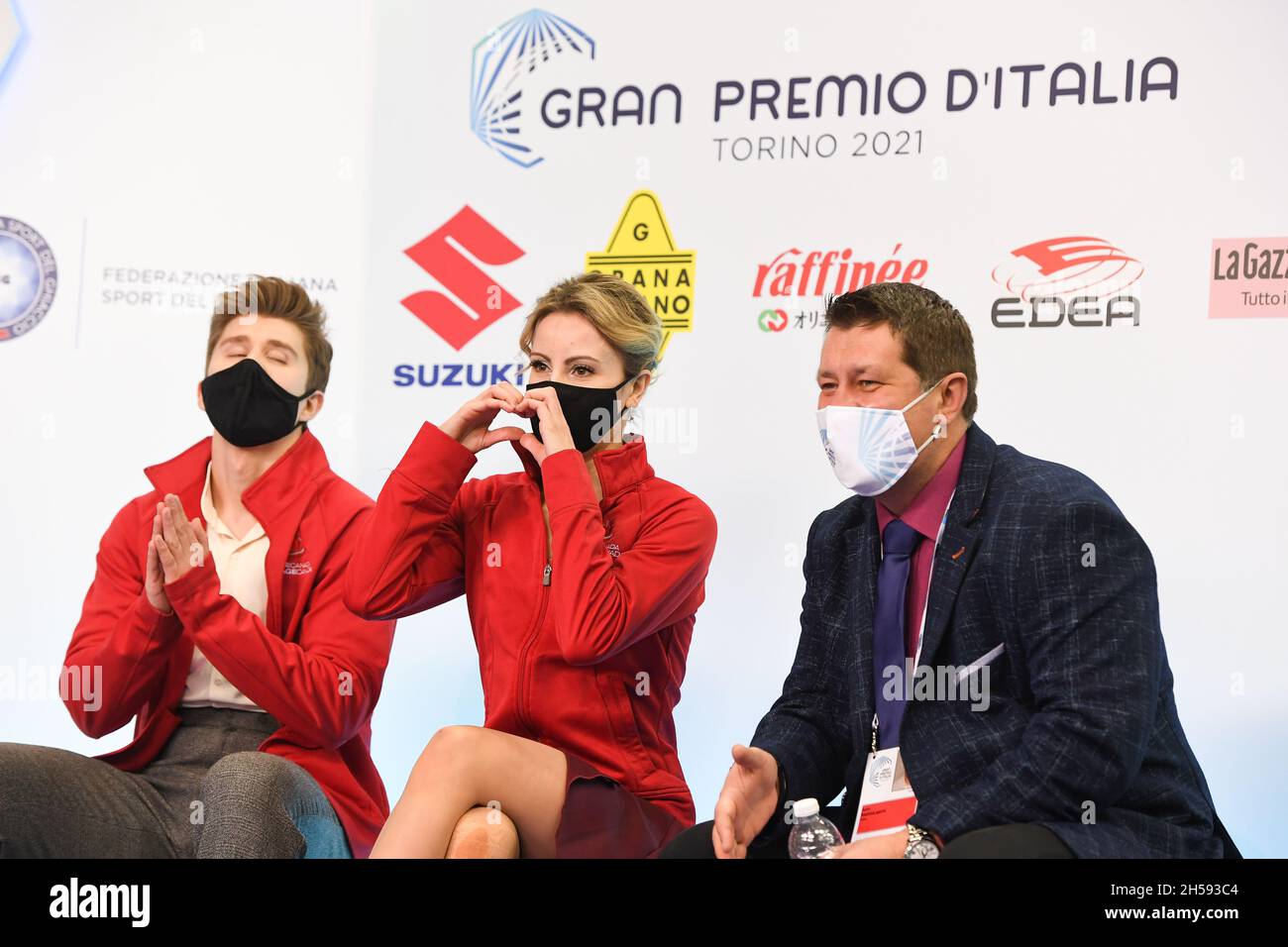 Carolane soucisse and shane firus hi-res stock photography and images ...