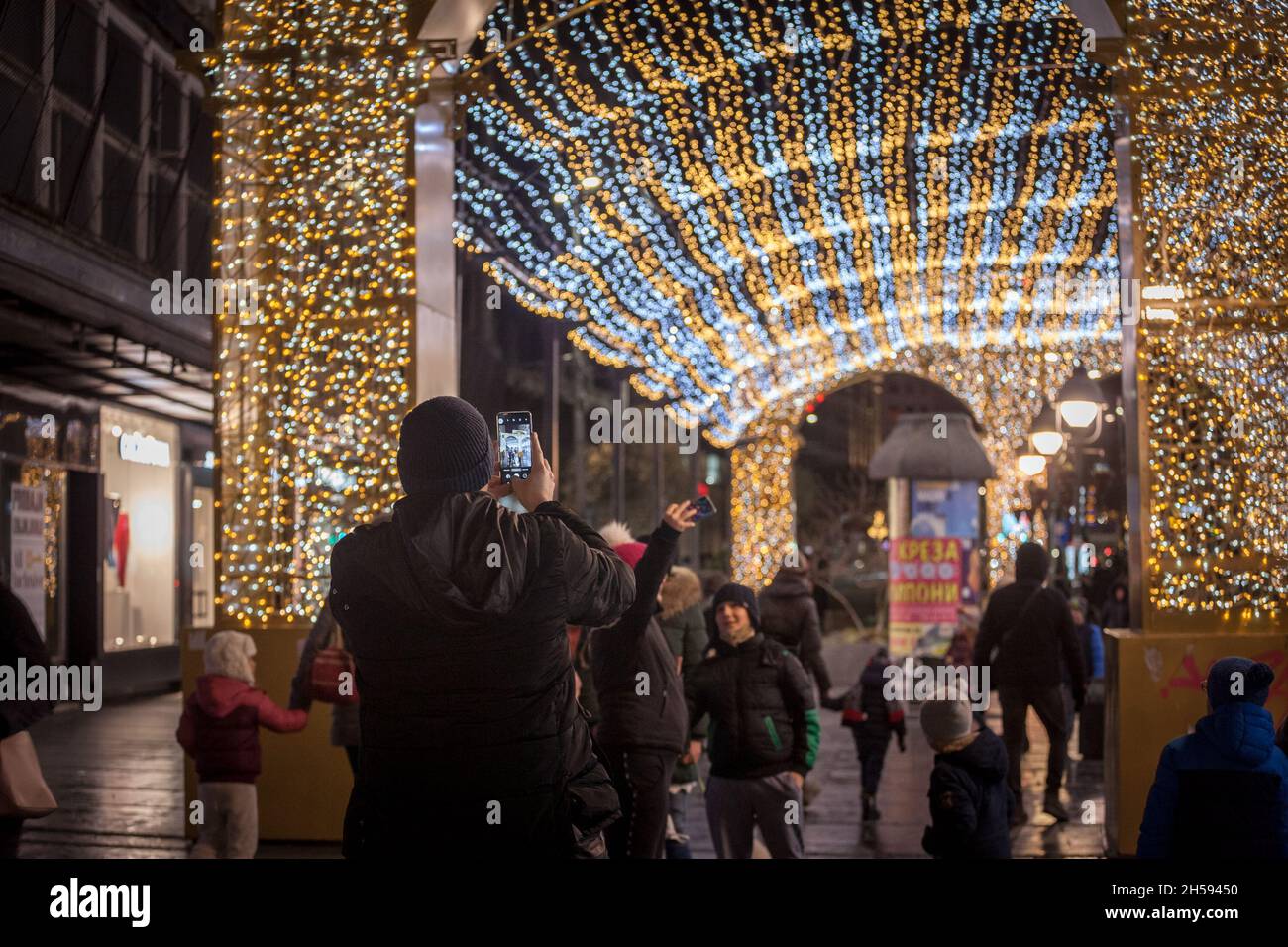 Christmas in belgrade hi-res stock photography and images - Alamy