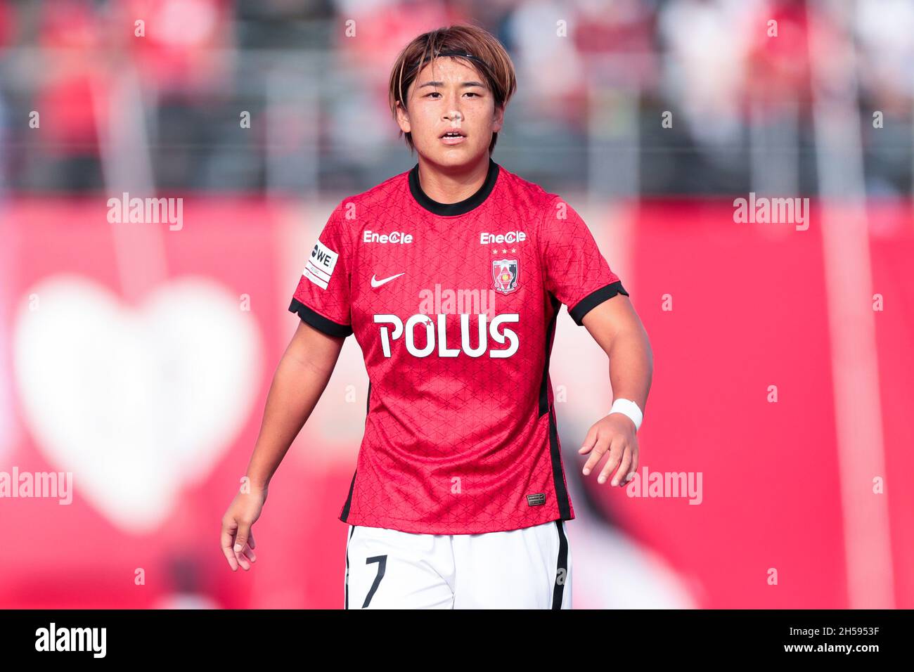 Saitama, Japan. 7th Nov, 2021. Hana Takahashi (Reds Ladies) Football ...