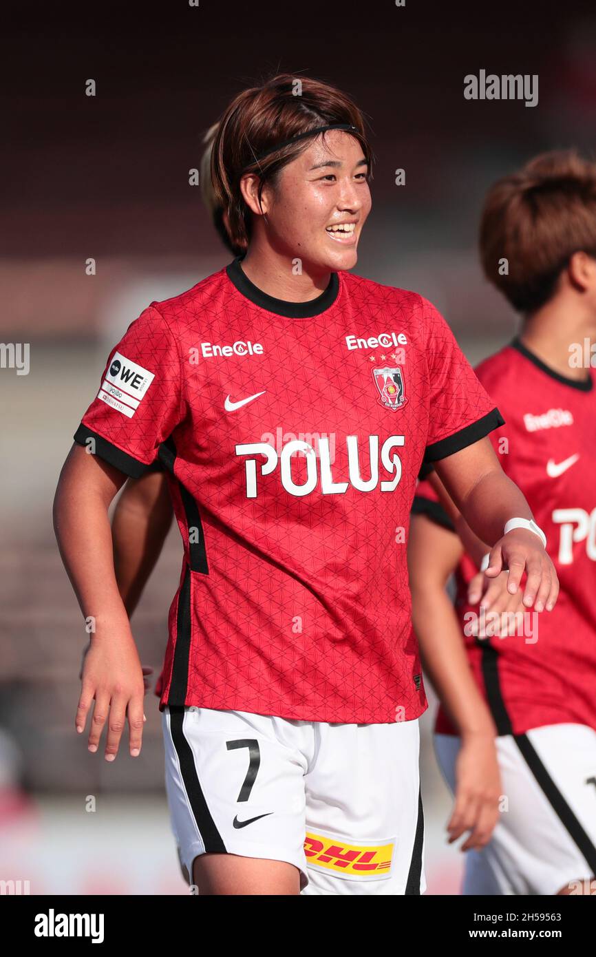 Saitama, Japan. 7th Nov, 2021. Hana Takahashi (Reds Ladies) Football ...